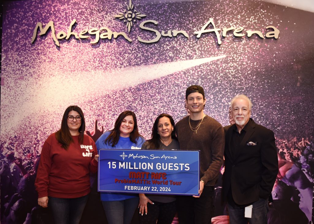 Matt Rife Named 41st Inductee into Mohegan Sun Arena Walk of Fame ...