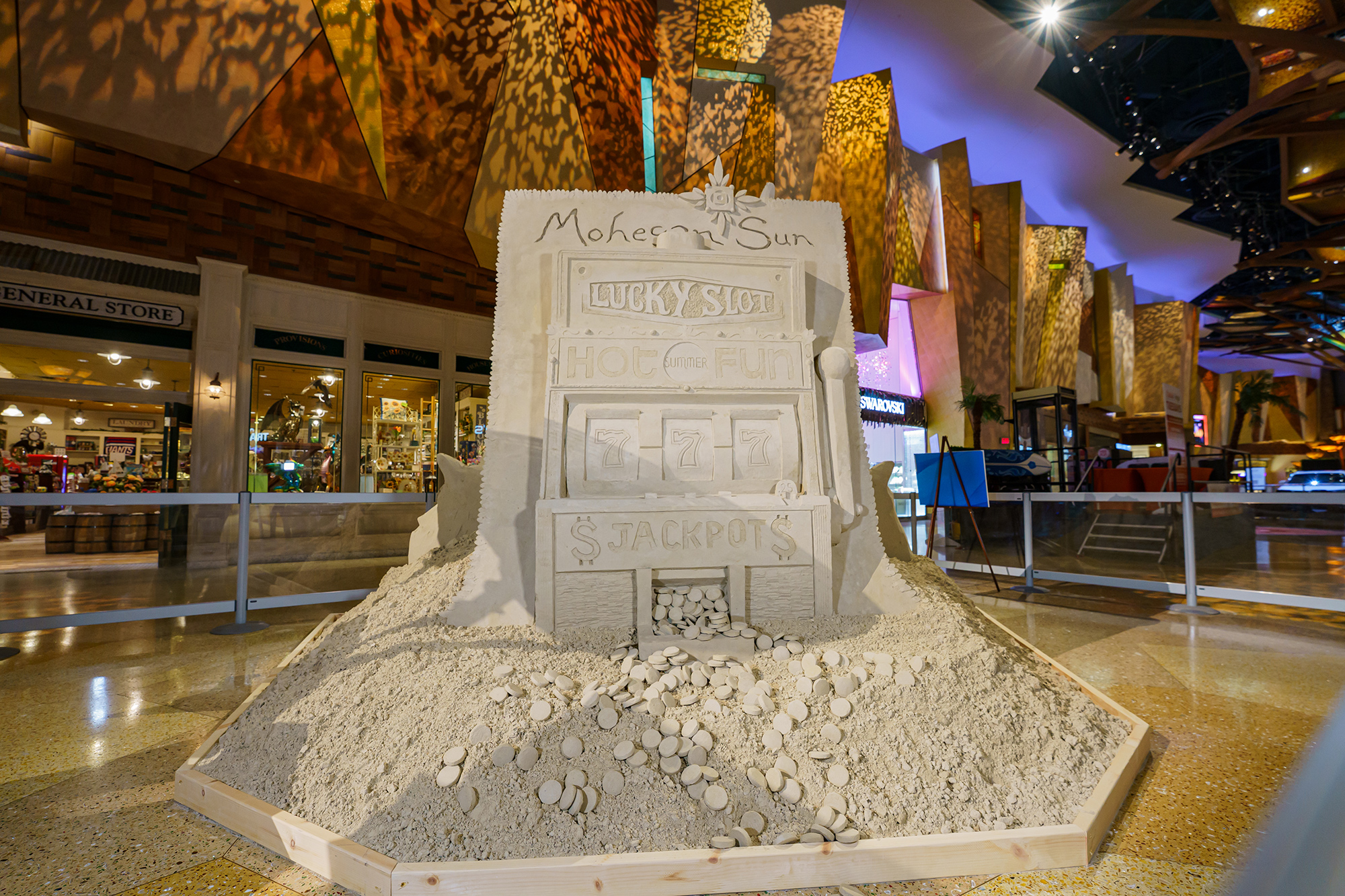 Mohegan Sun Unveils Large Sand Sculpture Celebrating Mohegan Heritage ...