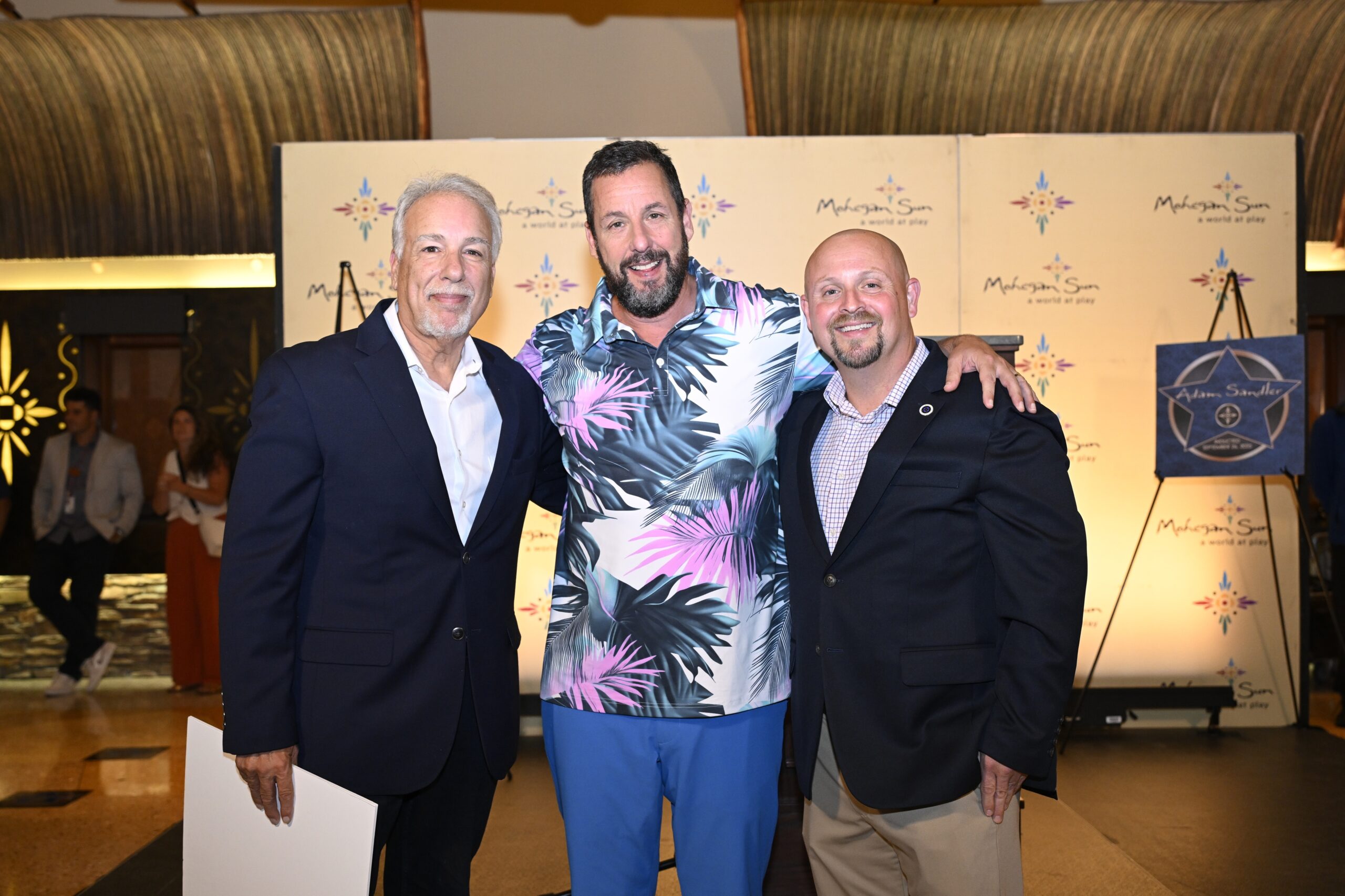 Adam Sandler Inducted as 43rd Member of Mohegan Sun Arena’s Walk of ...